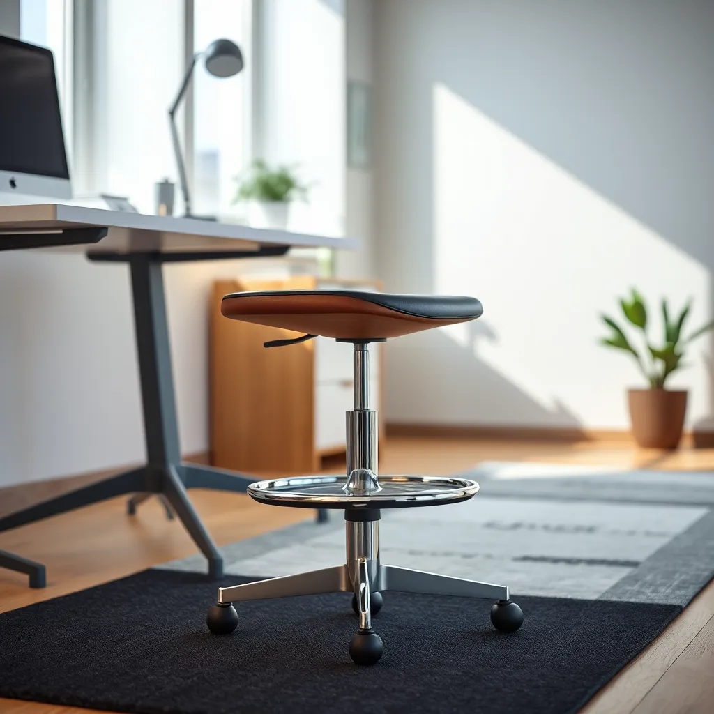 Benefits of Adjustable Desk Stools with Back Support