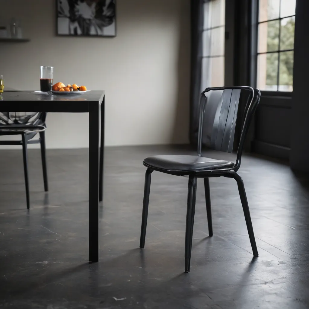 Understanding the Appeal of Black Metal Dining Chairs