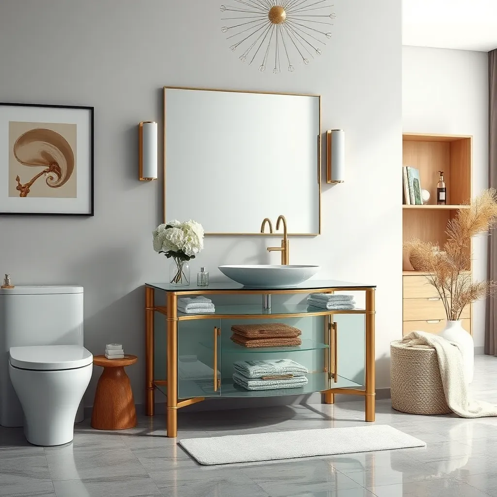 Exploring Glass Vanity Sets: A Detailed Overview