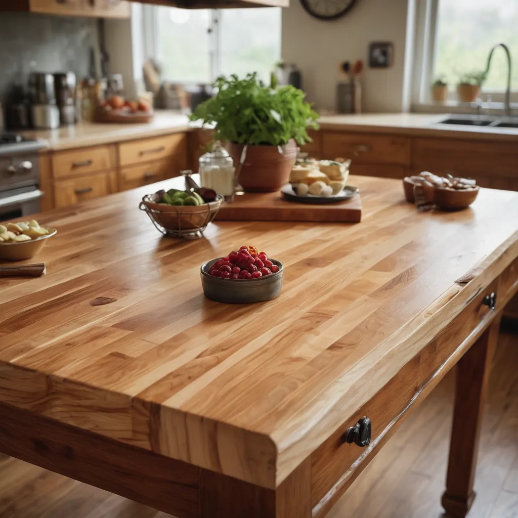 Exploring the Kitchen Work Table Butcher Block Trend