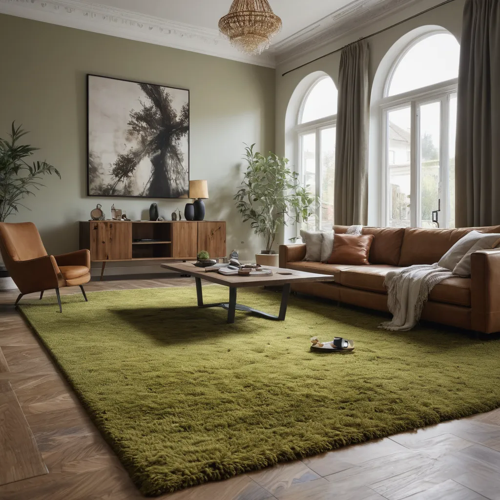 The Timeless Appeal of Olive Colored Rugs in Design
