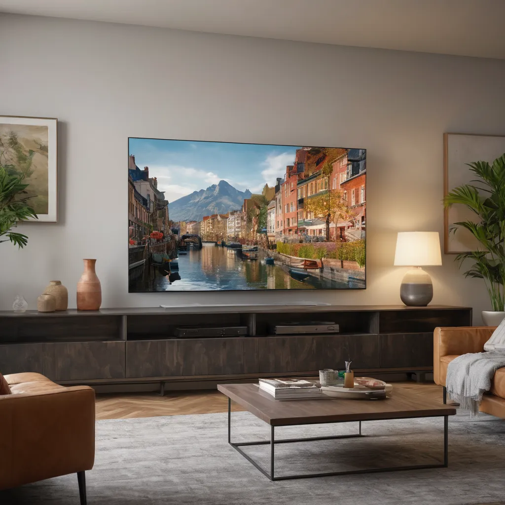 Incorporating a 70-Inch TV into Your Media Center