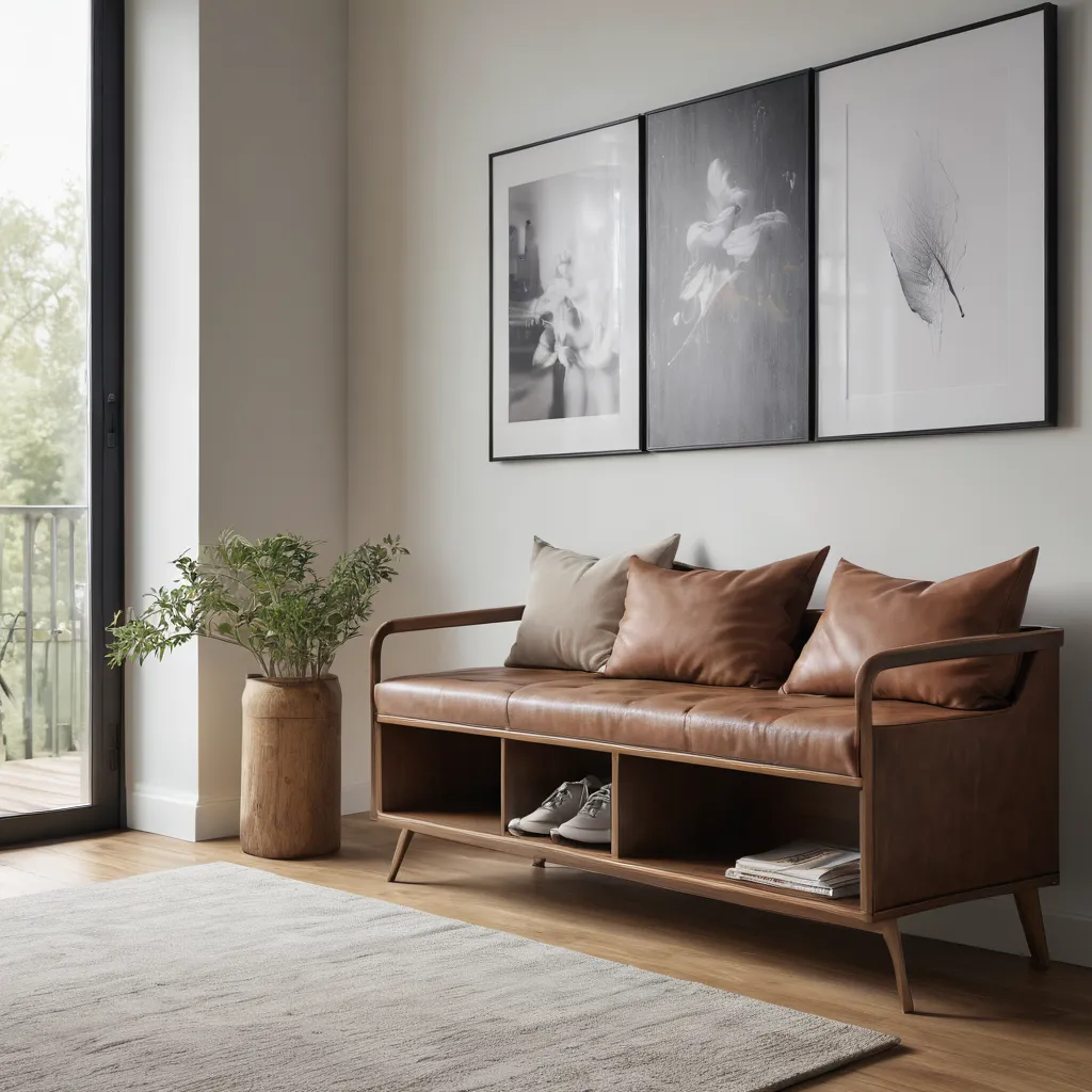 The Multifunctional Entryway Bench: Storage Solutions