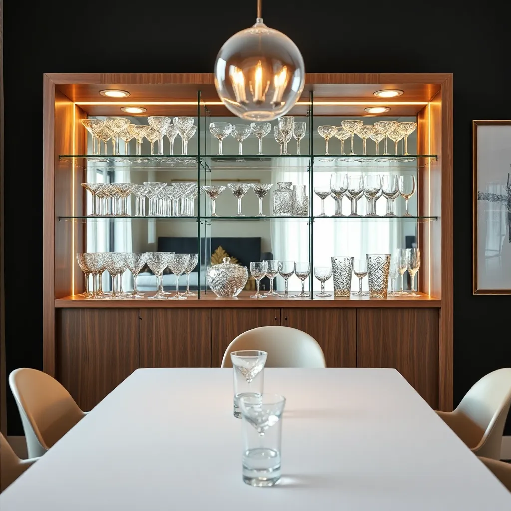 Exploring Wall Cabinets for Glassware: Function and Style